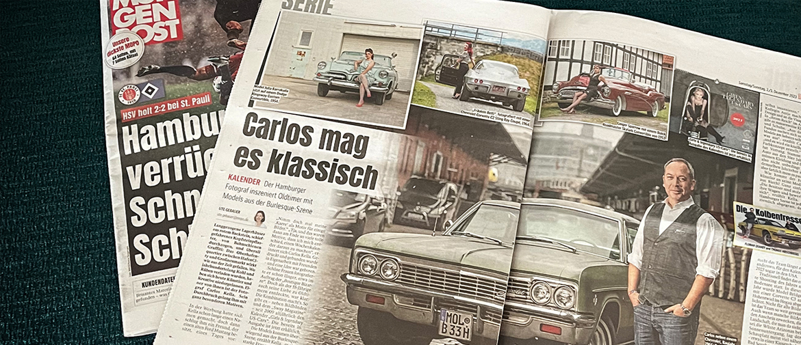 Porträt in der Hamburger Morgenpost - Carlos Kella | Photography Porträt in der Hamburger Morgenpost - Carlos Kella | Photography